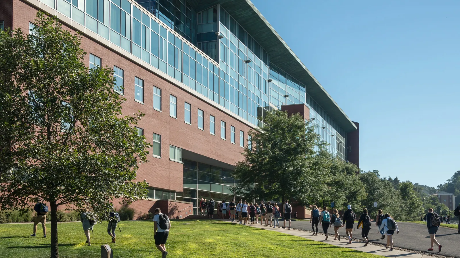 life sciences building at west virginia university in morgantown wv ...